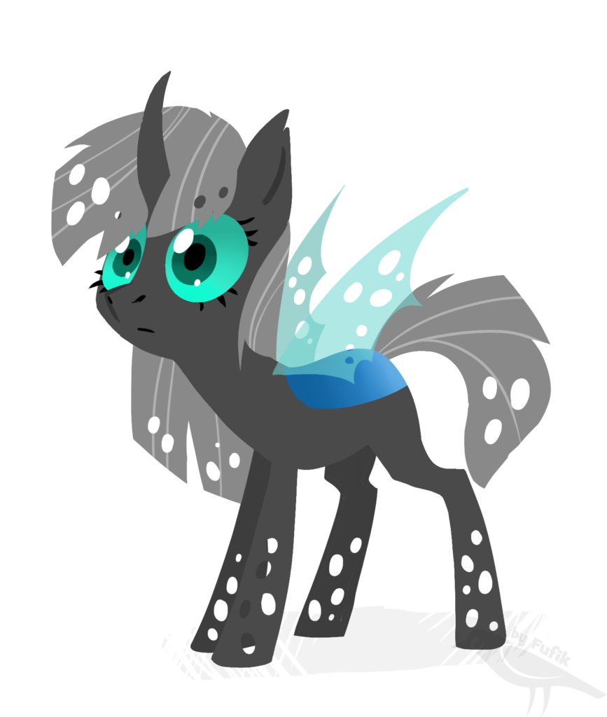 #399831 - dead source, safe, artist:pechenyuha, oc, oc only, changeling, lightly watermarked ...