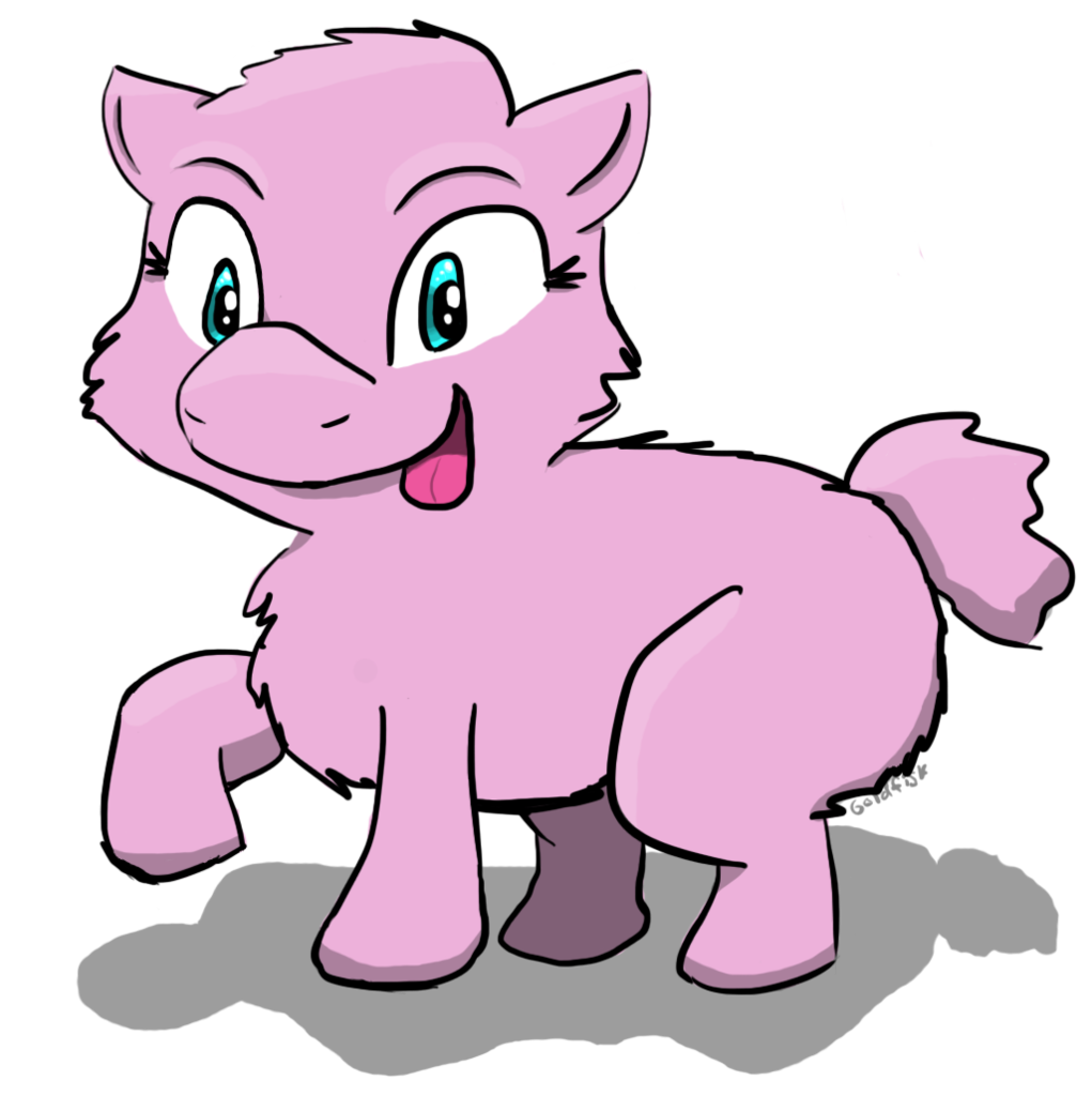 #400191 - safe, artist:goldfisk, fluffy pony, fluffy pony original art ...