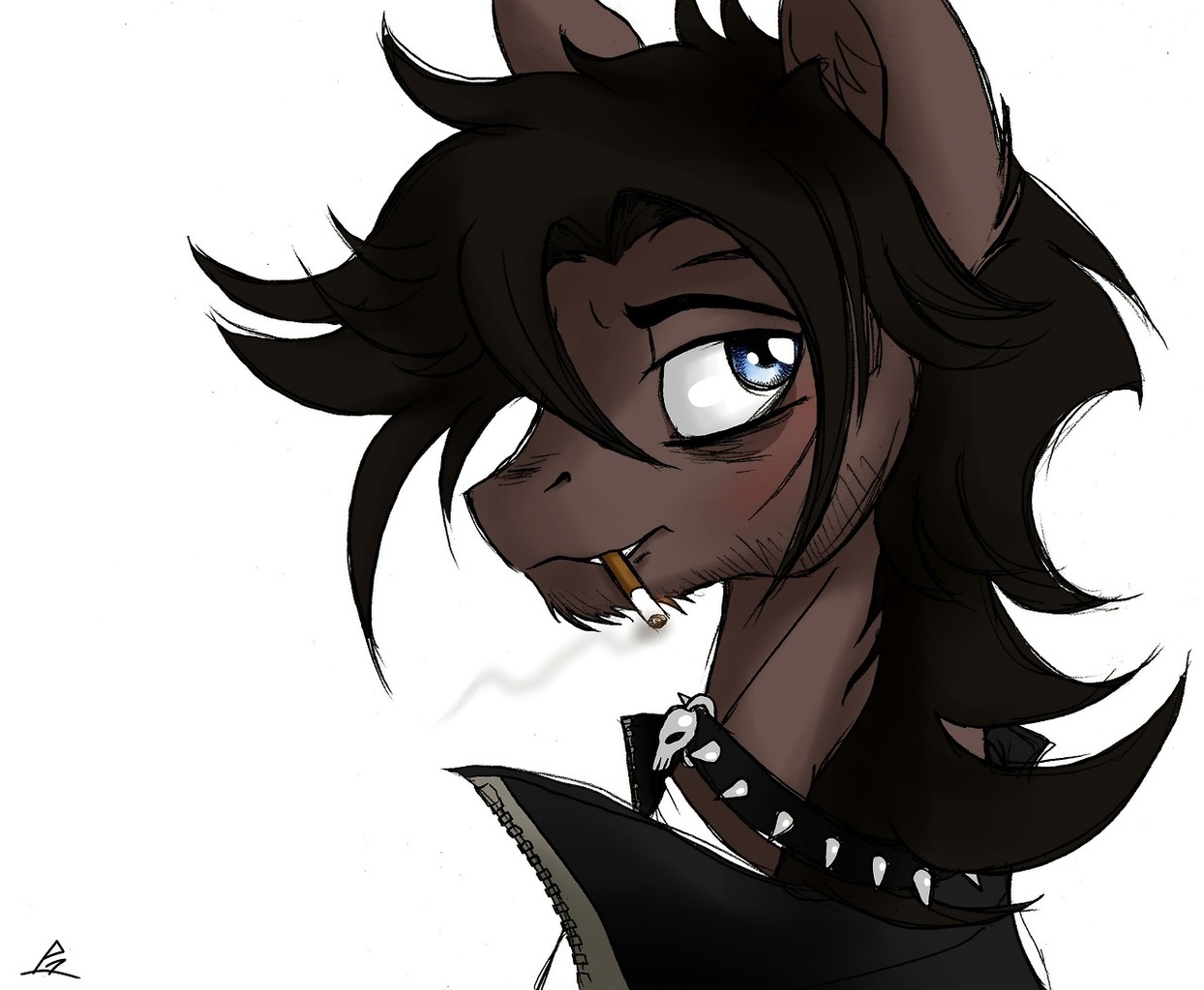 #402198 - dead source, safe, artist:whitepone, oc, oc only, oc:joen klausen, cigarette, clothes ...