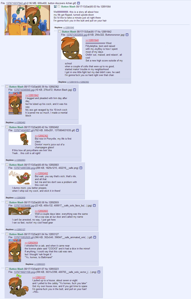 #402783 - questionable, button mash, g4, /mlp/, 4chan, 4chan screencap ...