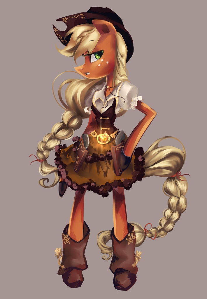 #405138 - safe, artist:my-magic-dream, applejack, earth pony, pony, g4 ...