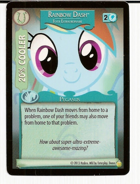 #405546 - safe, rainbow dash, g4, ccg, enterplay, merchandise, mlp trading card game - Derpibooru
