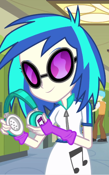 #407259 - safe, screencap, dj pon-3, vinyl scratch, equestria girls, g4 ...