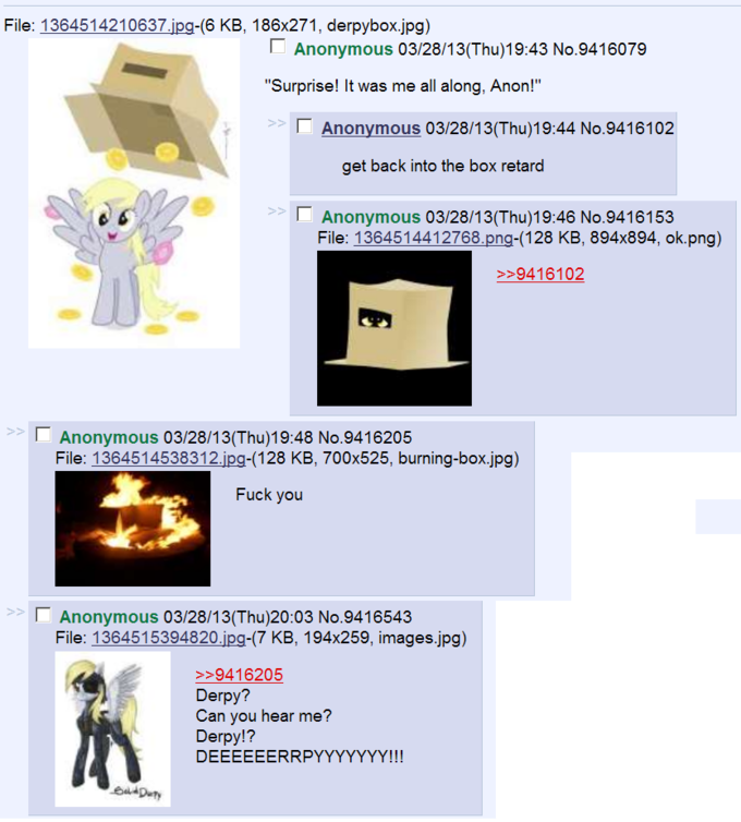 #411156 - questionable, derpy hooves, pegasus, pony, /mlp/, 4chan ...