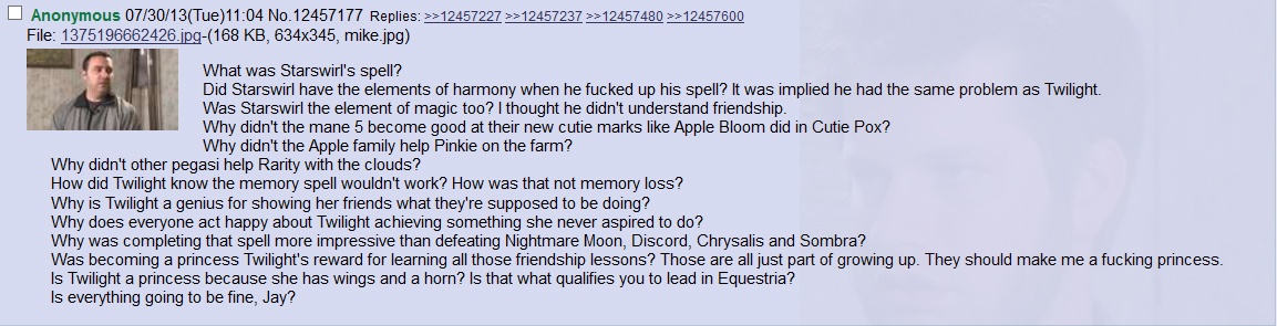 #411214 - safe, /mlp/, 4chan, 4chan screencap, adventure in the ...