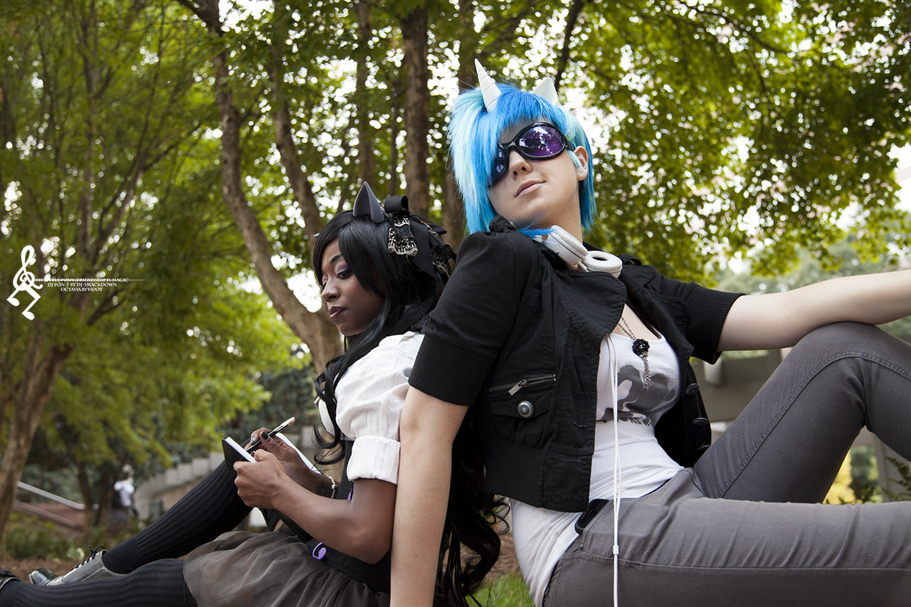 #413952 - safe, artist:norikat, artist:vidot, dj pon-3, octavia melody ...