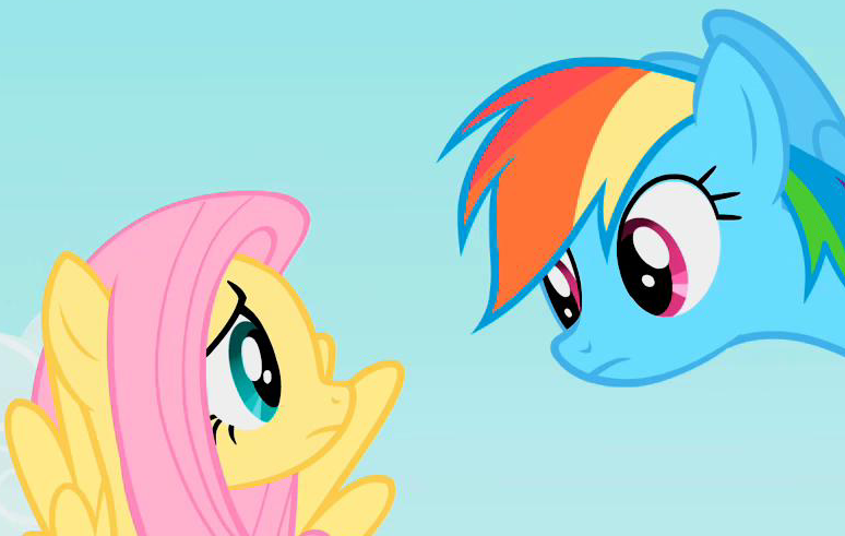 #390044 - safe, screencap, fluttershy, rainbow dash, g4 - Derpibooru