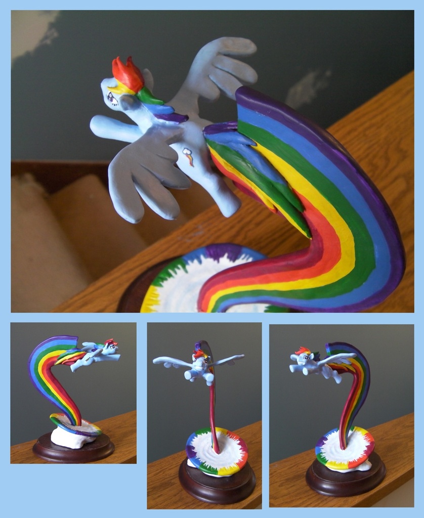 #414186 - safe, artist:jberg18, rainbow dash, craft, irl, photo ...