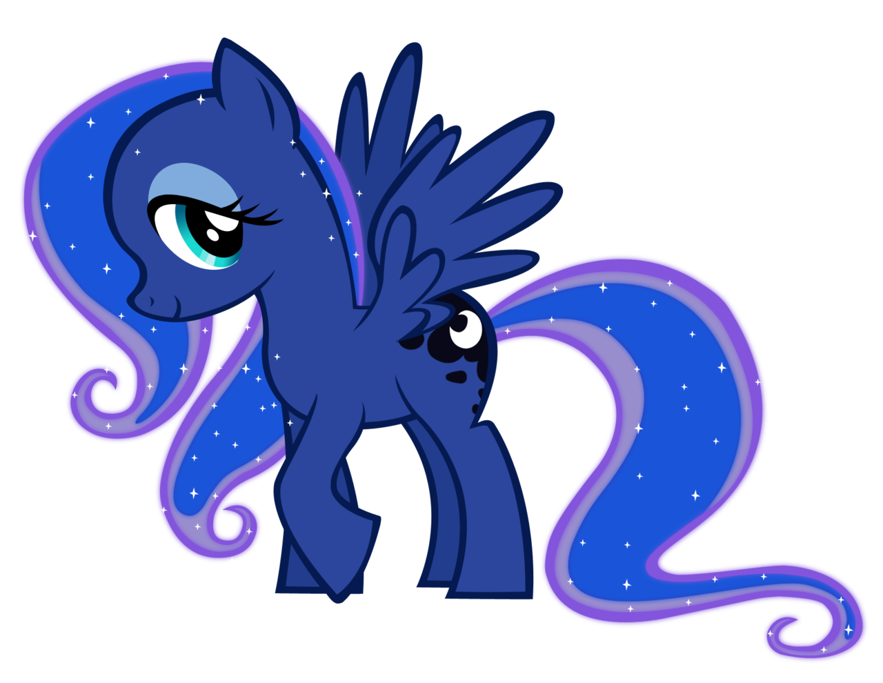 #415650 - safe, artist:durpy, color edit, fluttershy, princess luna ...