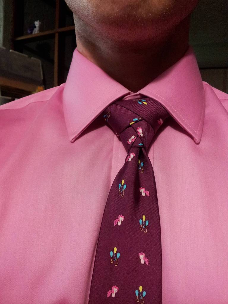 #391575 - safe, pinkie pie, g4, cutie mark, irl, necktie, photo ...