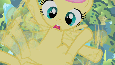 Fluttershy Filly Gif
