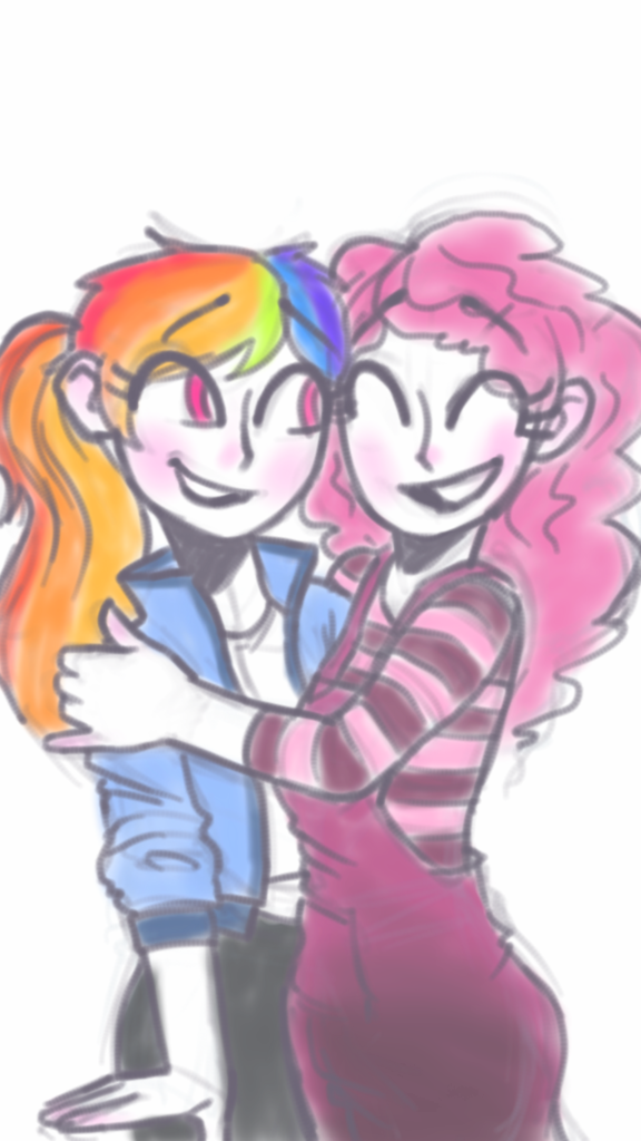 #393865 - source needed, safe, artist:hello, pinkie pie, rainbow dash ...