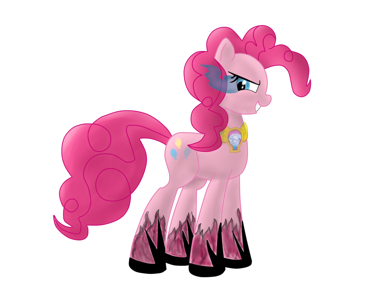 #394194 - safe, artist:maybyaghost, pinkie pie, earth pony, pony, g4 ...