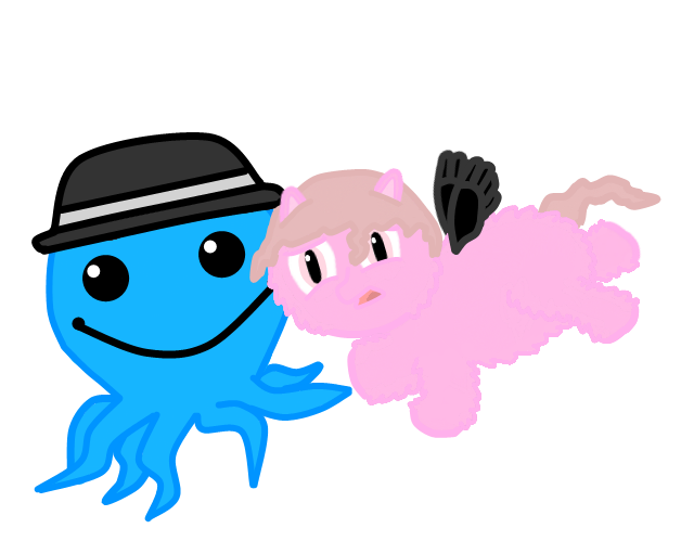 #394259 - safe, fluffy pony, octopus, doll, fluffy pony original art ...