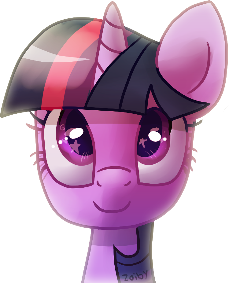 #429793 - safe, artist:zoiby, twilight sparkle, female, portrait, solo ...