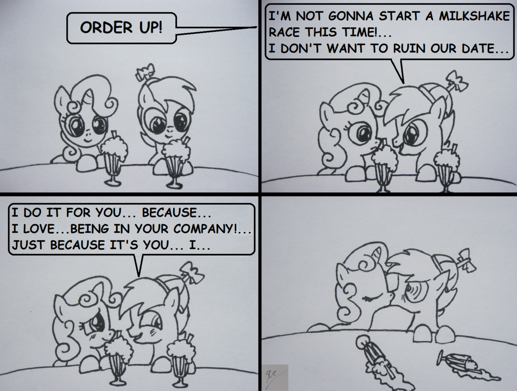 #429983 - safe, artist:steghost, button mash, sweetie belle, g4, comic ...