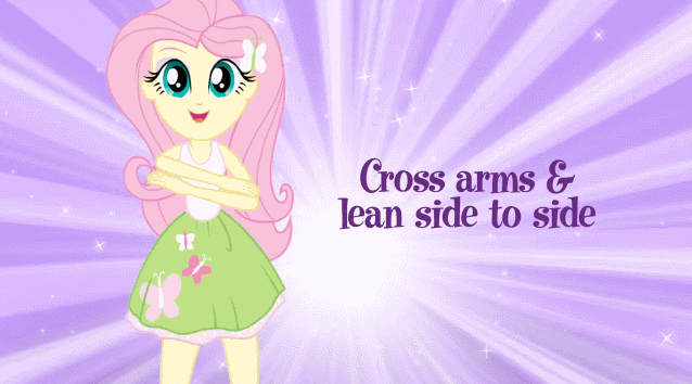 #417524 - safe, fluttershy, equestria girls, g4, animated, dancing, eg ...