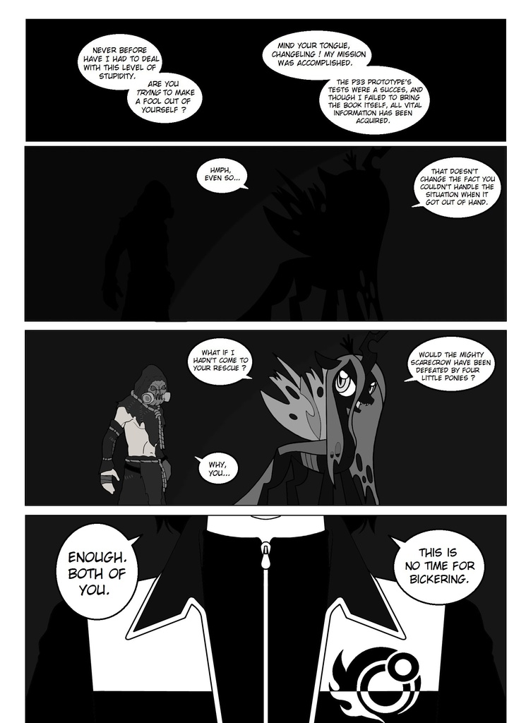 #431101 - safe, artist:crydius, queen chrysalis, g4, batman, comic ...