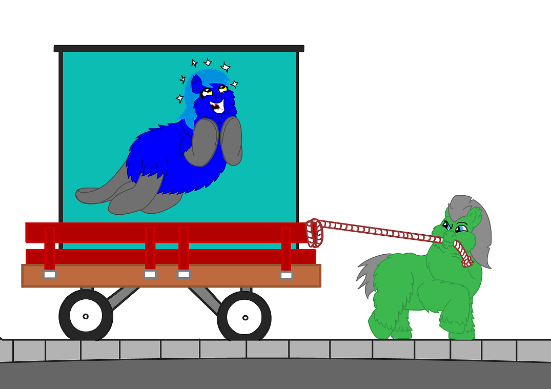 #431702 - safe, artist:tricornking, fluffy pony, fluffy pony original ...