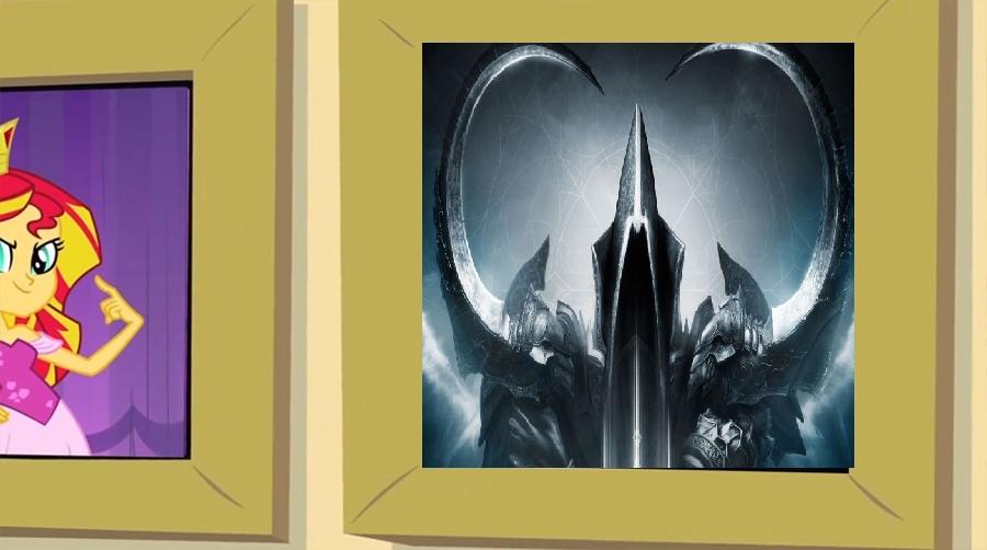 #432942 - safe, sunset shimmer, equestria girls, diablo (series), diablo iii, exploitable meme ...