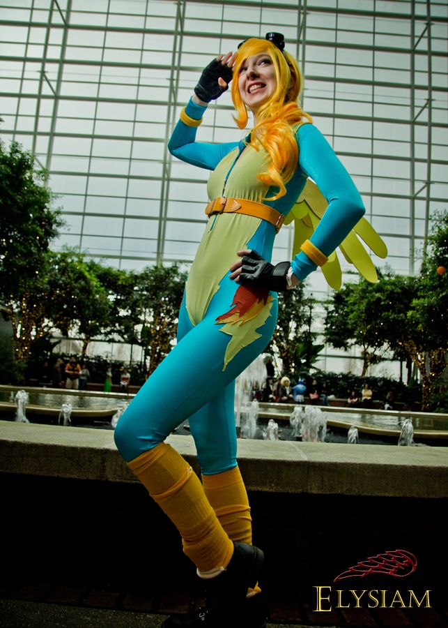 #433117 - safe, artist:spaniel122, spitfire, human, g4, cosplay, irl ...