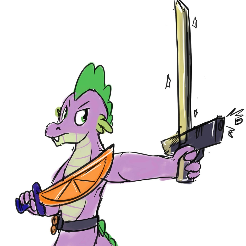 #434552 - safe, artist:fuzebox, spike, dragon, g4, belt, crossover ...