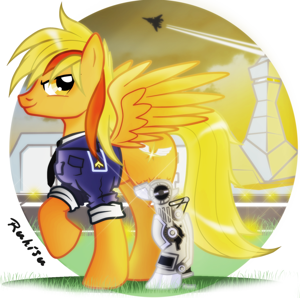 #434841 - safe, artist:ruhisu, oc, oc only, oc:brave wing, pegasus ...