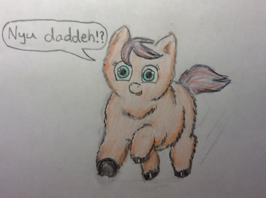 #419259 - safe, artist:waggytail, fluffy pony, adoption, fluffy pony ...
