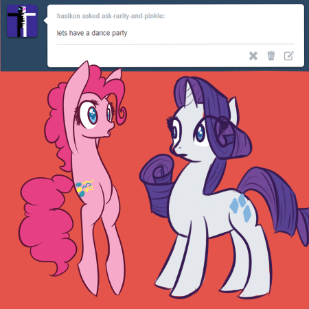 #421294 - safe, artist:rastaquouere69, pinkie pie, rarity, ask rarity ...