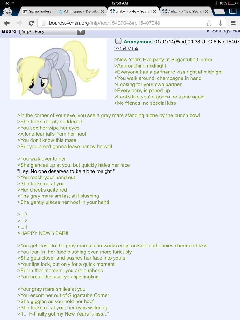 #511688 - safe, derpy hooves, human, /mlp/, 4chan, 4chan screencap ...
