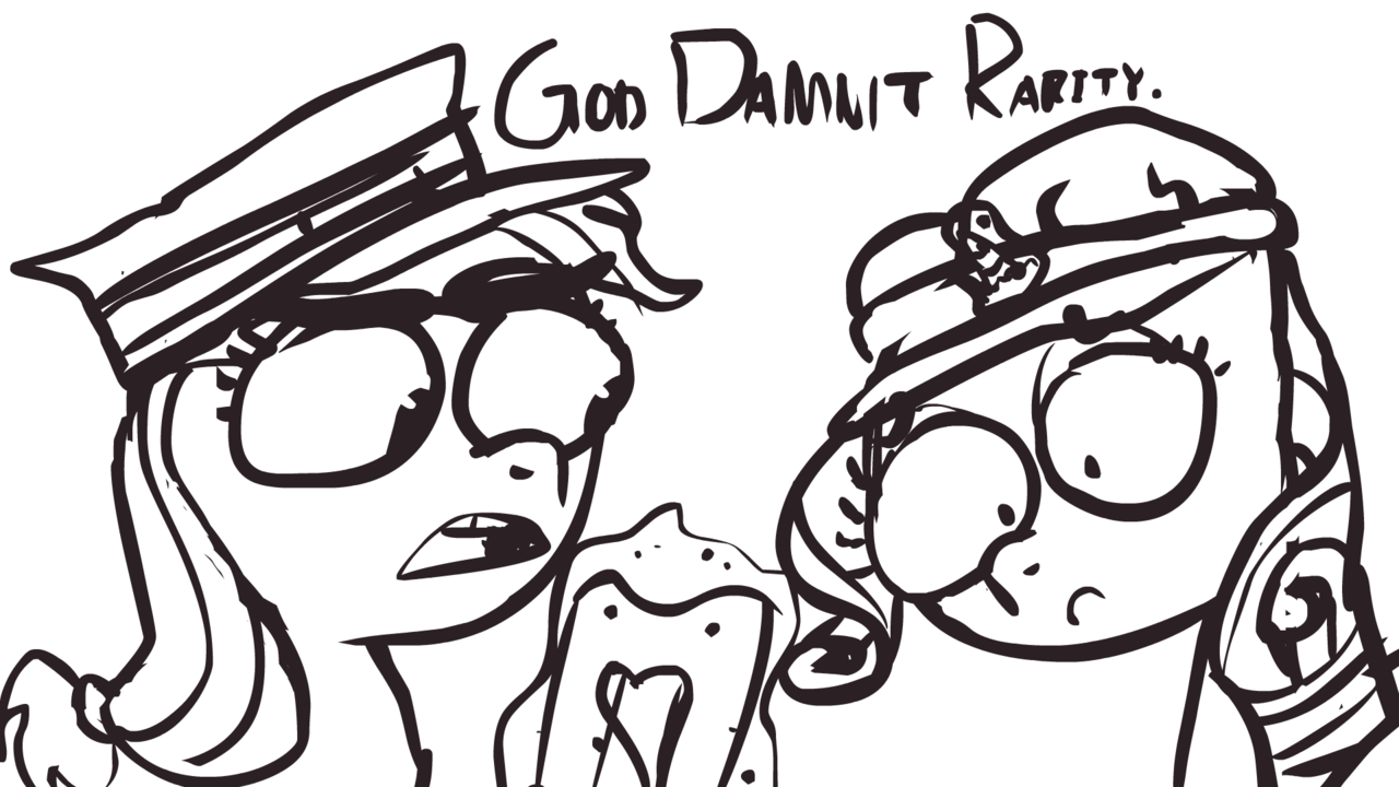 #511706 - safe, artist:keno9988, applejack, rarity, clothes, conductor ...