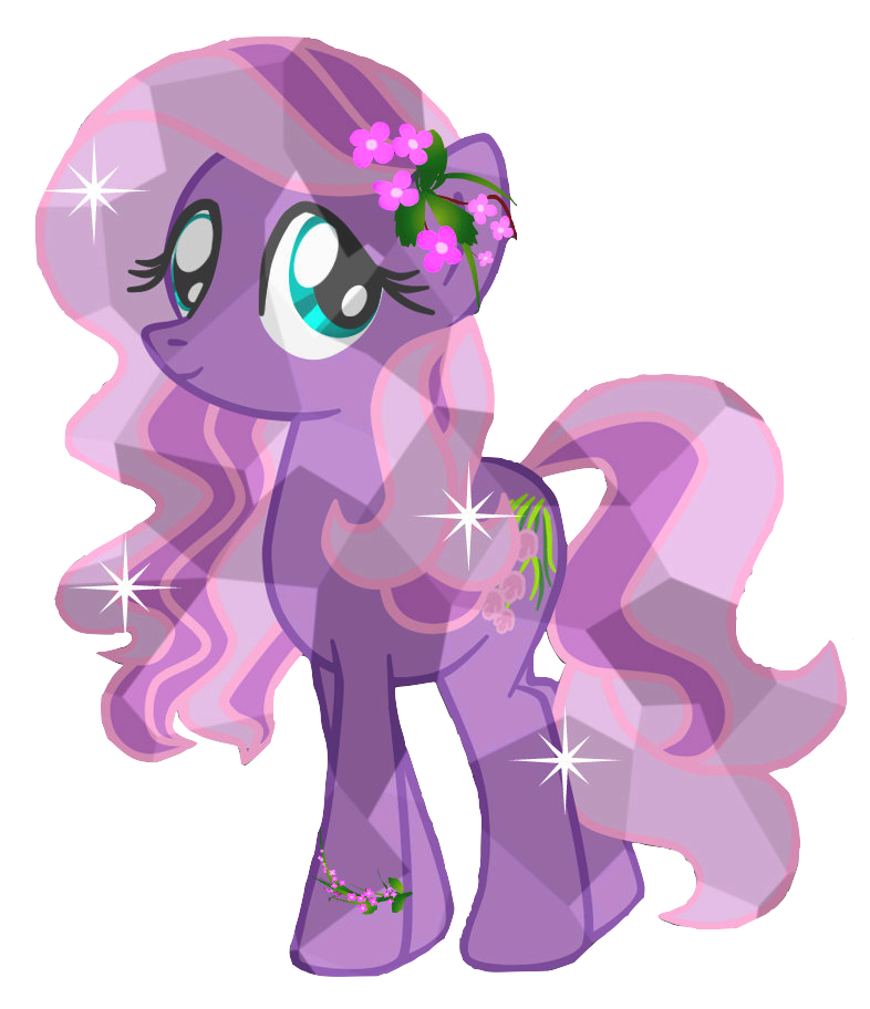 #521287 - safe, artist:lovableponies, wysteria, crystal pony, pony, g3 ...