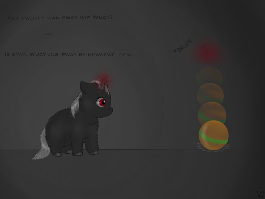 #523888 - safe, artist:waggytail, fluffy pony, ball, solo, telekinesis ...