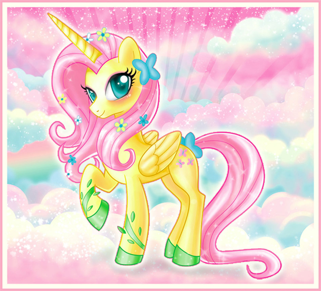 #524176 - safe, artist:bapity88, fluttershy, alicorn, pony, g4 ...