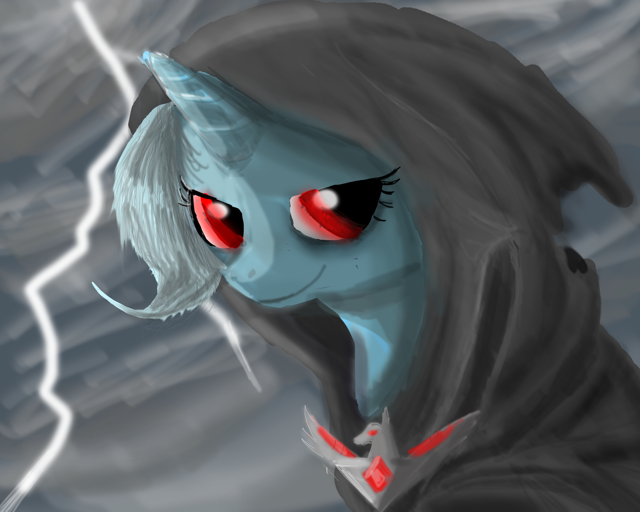 #524413 - safe, artist:shadowclawz, trixie, pony, unicorn, alicorn ...