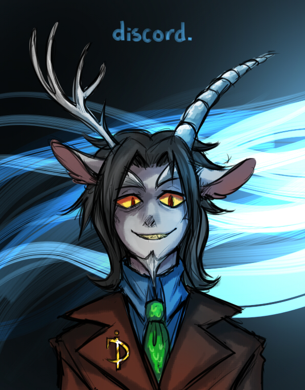 #524514 - safe, artist:miikanism, discord, human, eared humanization ...