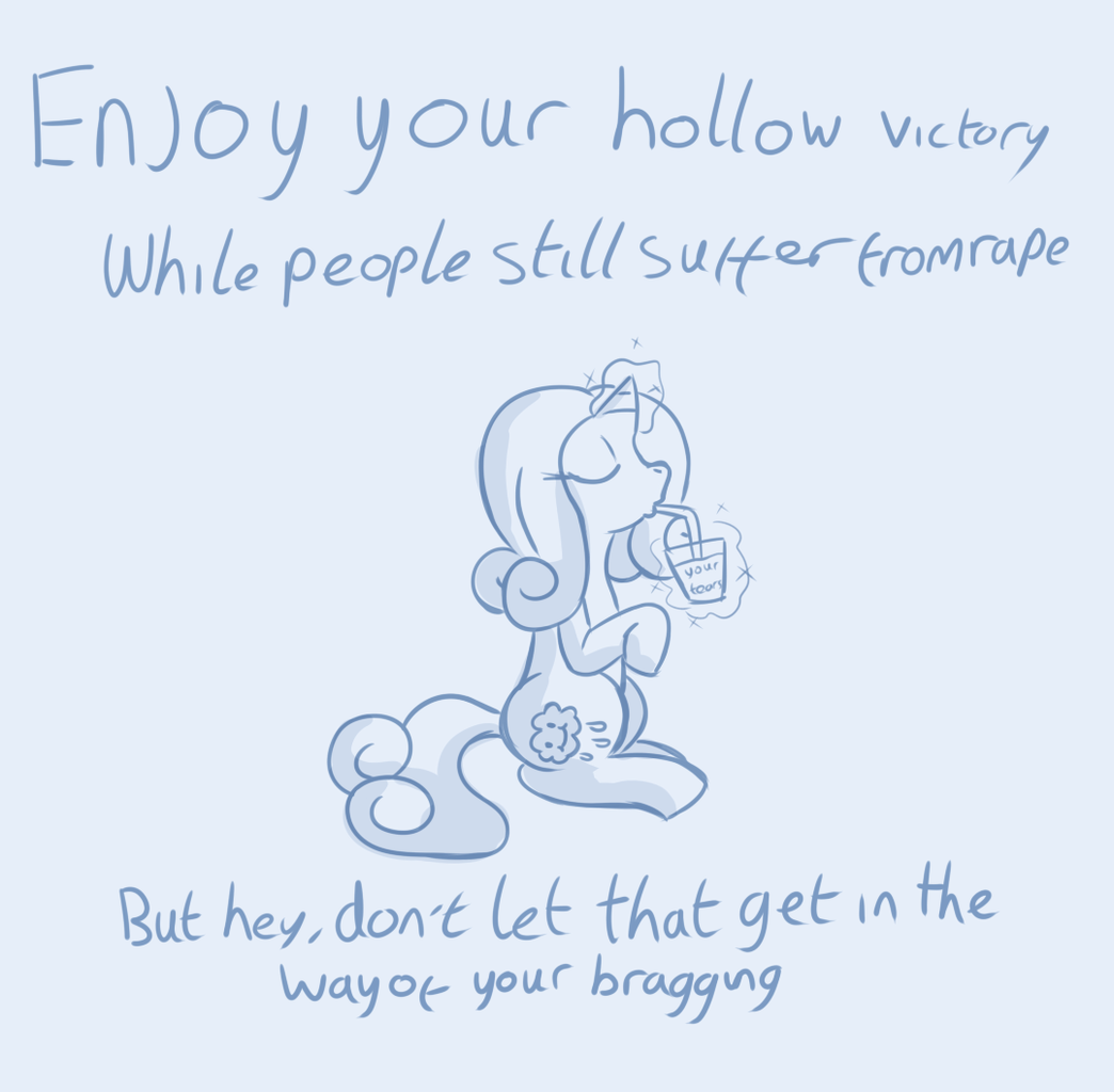 #527742 - safe, artist:maybelle, oc, oc only, pony, unicorn, cup, down ...