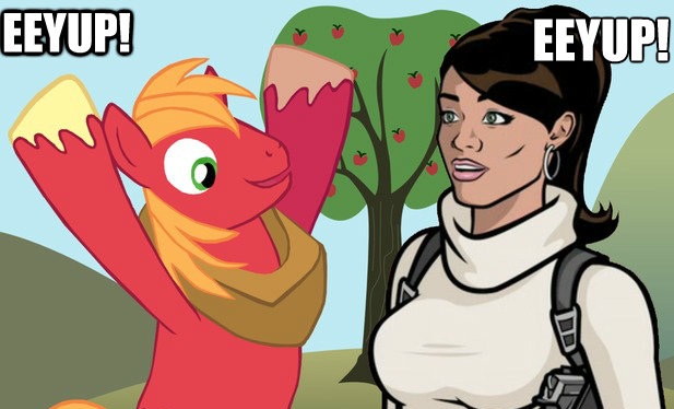 #527835 - safe, big macintosh, earth pony, pony, archer (show ...