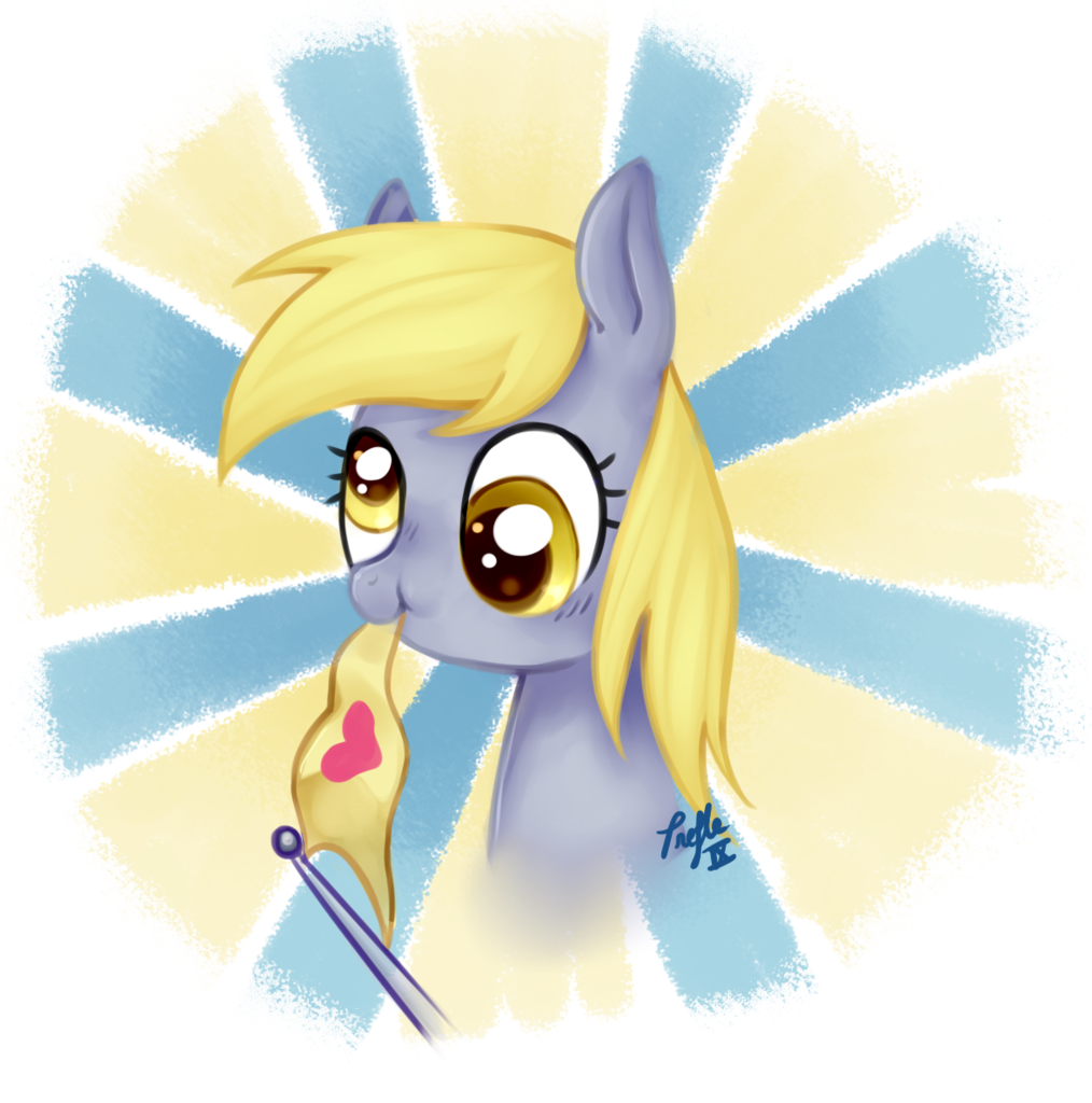 #529596 - safe, artist:trefleix, derpy hooves, pegasus, pony, rainbow ...