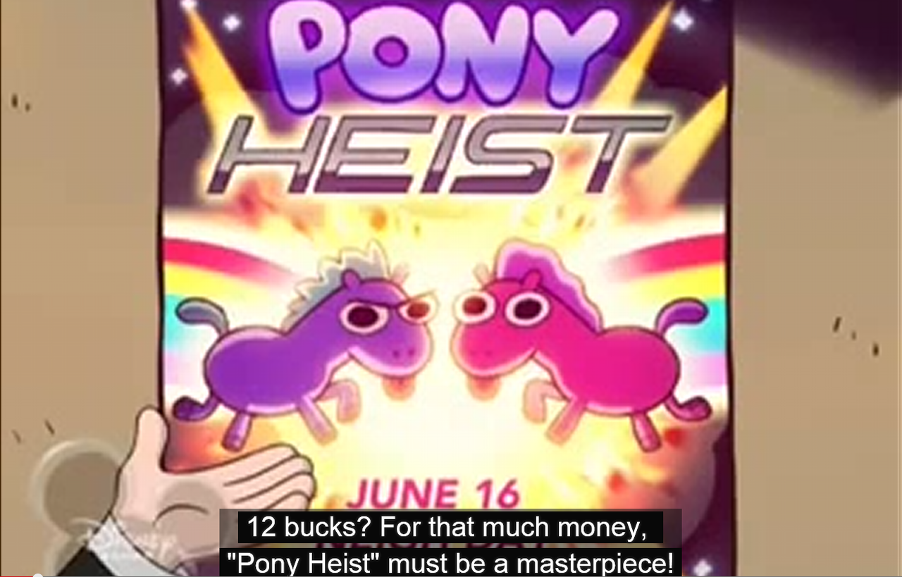 #535756 - safe, barely pony related, gravity falls, heist movie, mabel ...