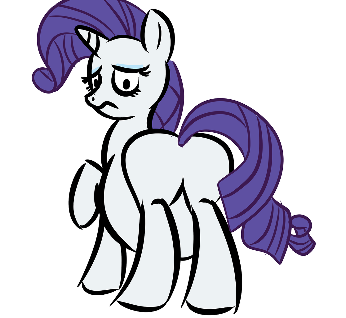 #538031 - safe, artist:zeldafan777, rarity, belly, chubby, fat, female ...