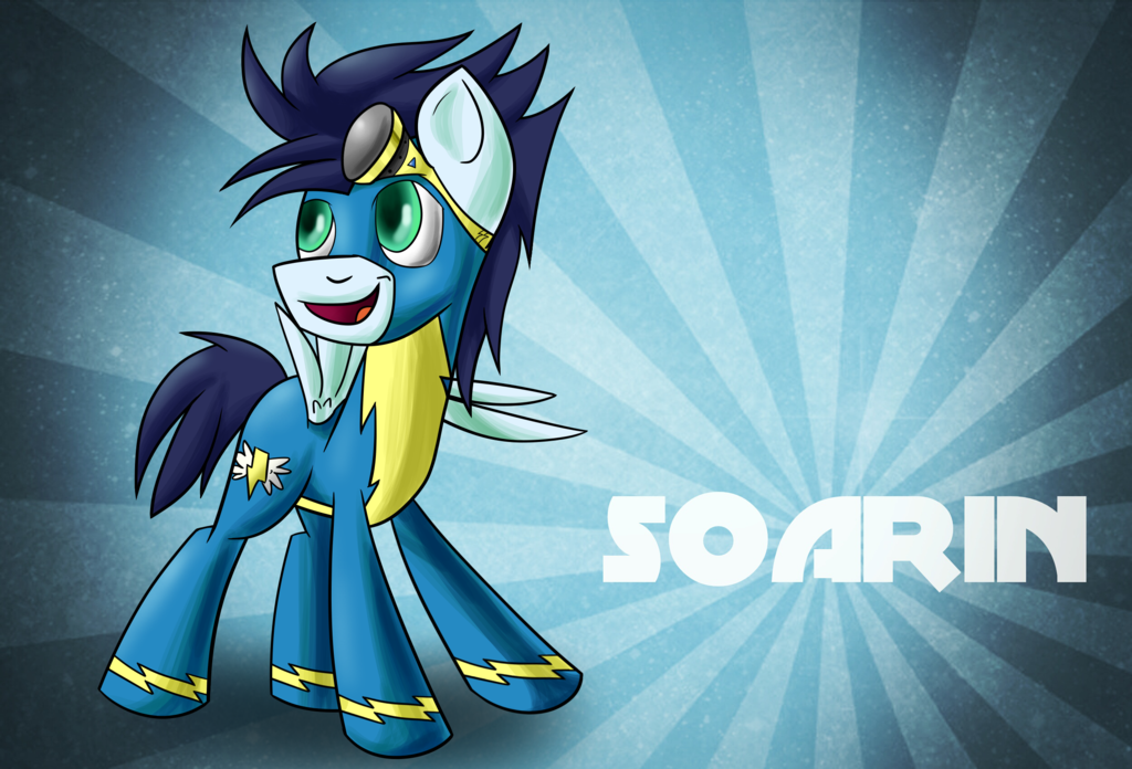 #515704 - safe, artist:pancake-ss, soarin', g4, goggles, male, solo ...