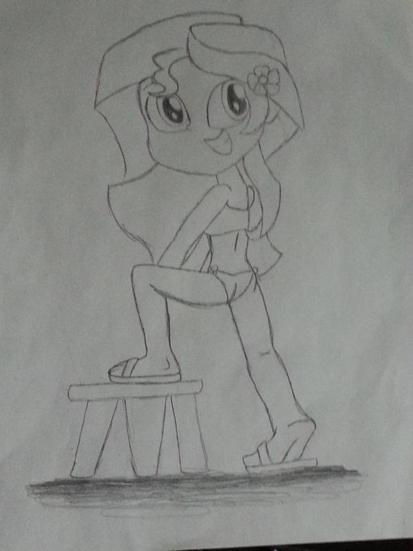 #740223 - suggestive, artist:deon miller, sunset shimmer, equestria girls, g4, bikini, clothes ...