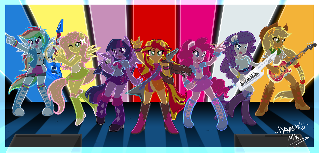 #740300 - safe, artist:danmakuman, applejack, fluttershy, pinkie pie ...