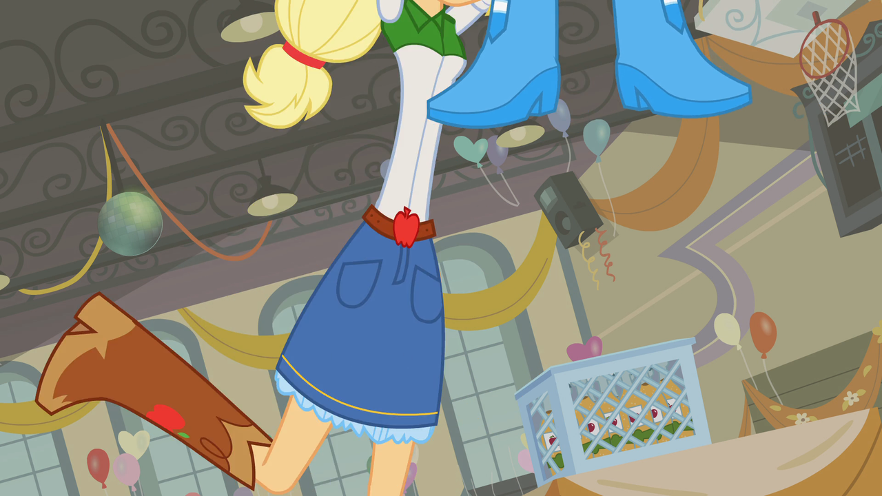 #740430 - safe, screencap, applejack, pinkie pie, equestria girls, g4 ...
