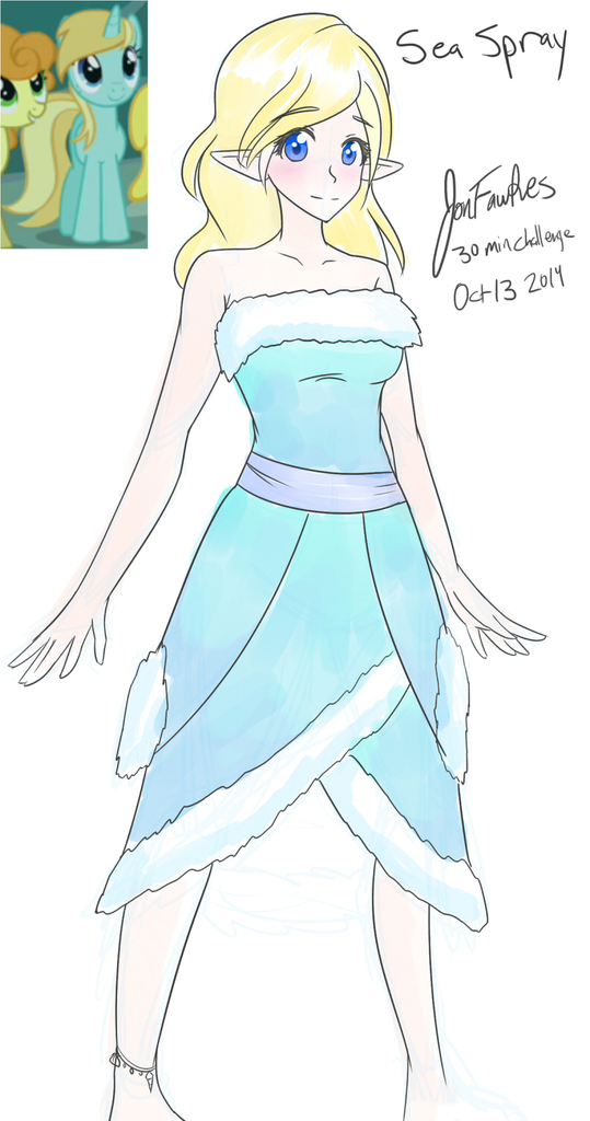 #746588 - safe, artist:jonfawkes, sea spray, human, 30 minute art ...