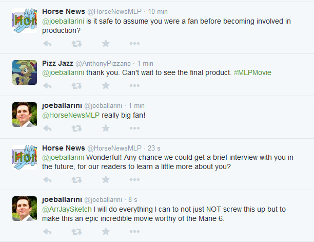 #747109 - safe, my little pony: the movie, joe ballarini, text, twitter ...