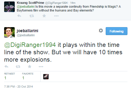 #747117 - safe, my little pony: the movie, joe ballarini, text, twitter ...