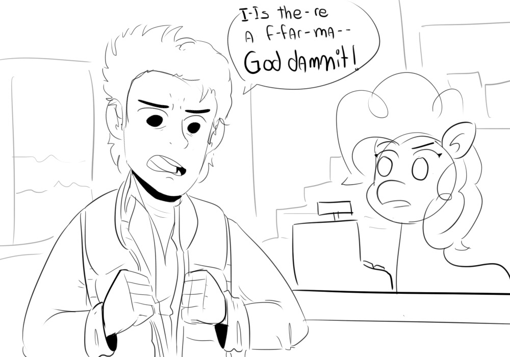 #749918 - safe, artist:ponehanon, pinkie pie, back to the future, marty ...