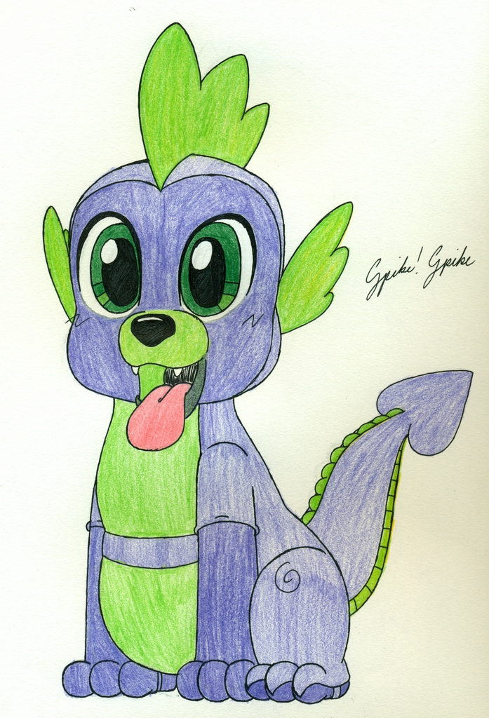 #752872 - safe, artist:ltkirawestie, spike, dog, g4, clothes, costume ...